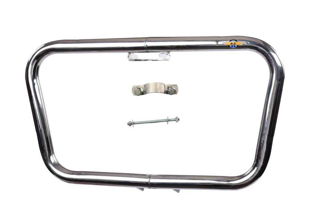 BULLET V SHAPE GUARD IN STAINLESS STEEL - Bs Auto Accessories