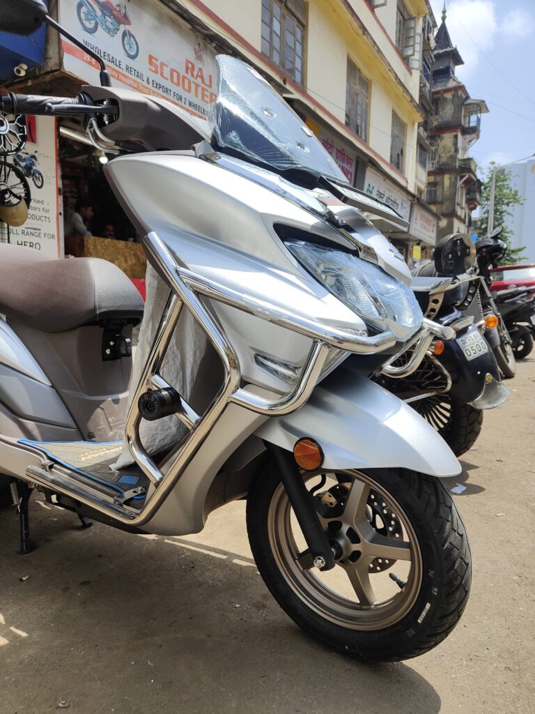 BURGMAN STAINLESS STEEL GUARD SET - Bs Auto Accessories