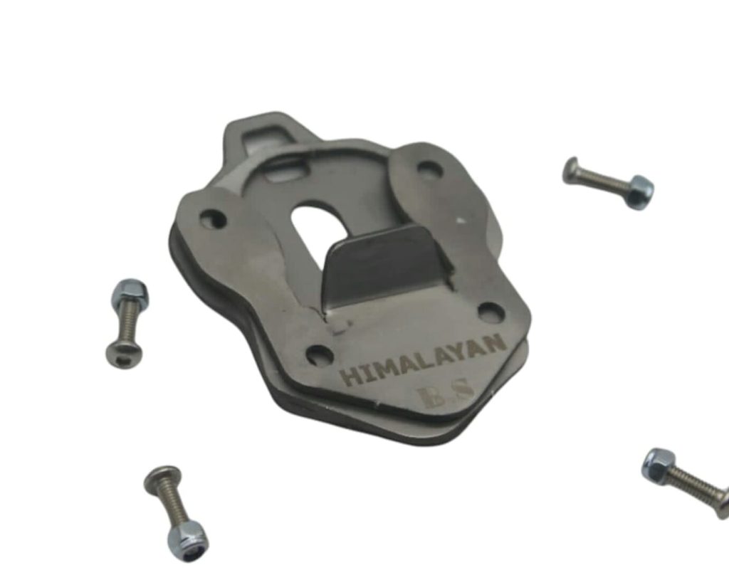 HIMALAYAN SIDE STAND EXTENDER IN STAINLESS STEEL - Bs Auto Accessories