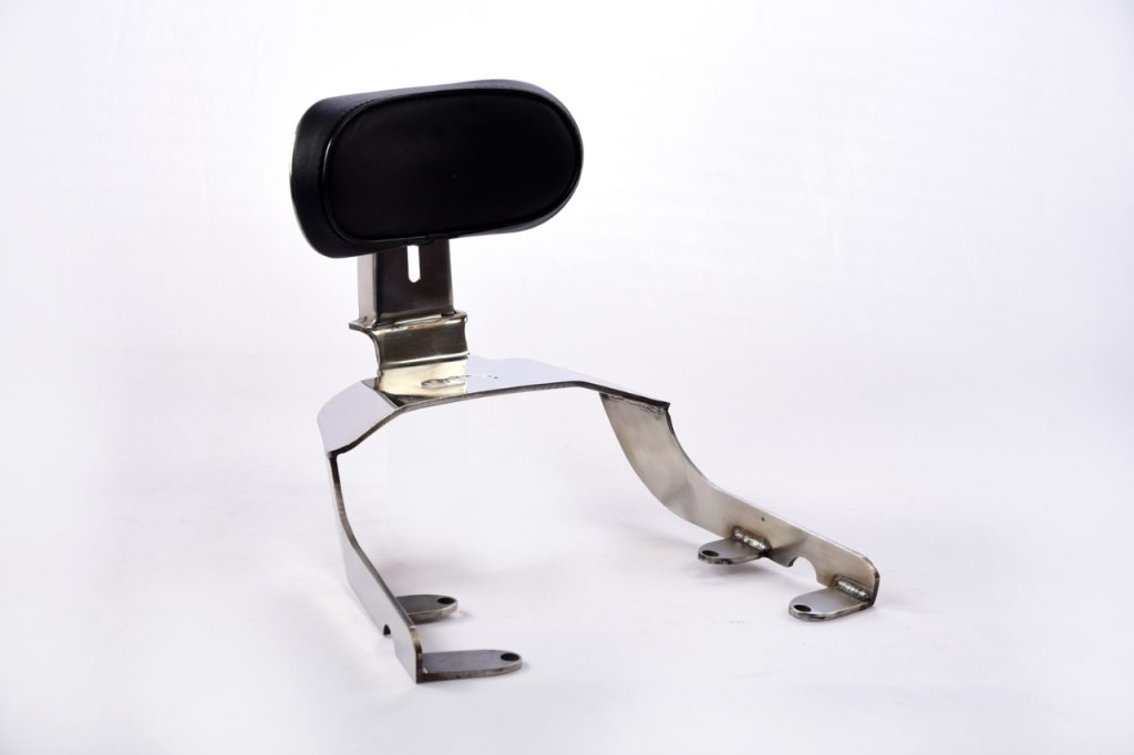 JAWA ADJUSTABLE BACK REST IN STAINLESS STEEL - Bs Auto Accessories