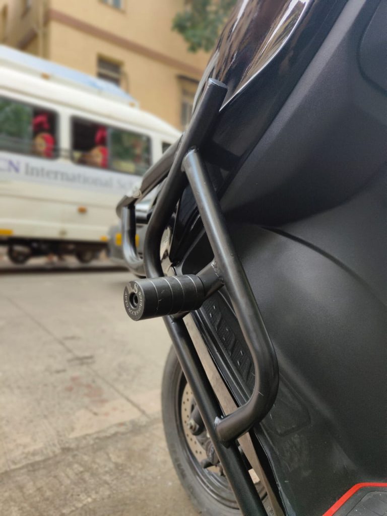 BURGMAN SLIDER GUARD SET + ALUMINIUM MATTING (COMBO) SET - Bs Auto ...