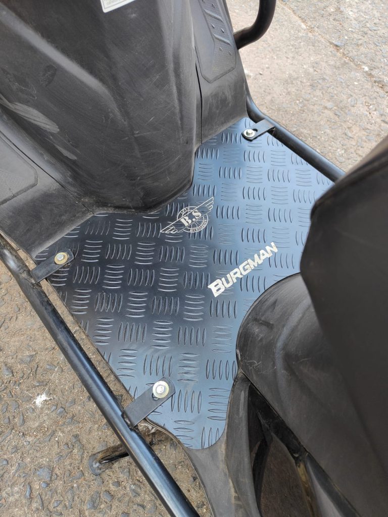 BURGMAN COMBO SET OF 3 GUARD SET (BLACK) ,MATTING,BACKREST - Bs Auto ...