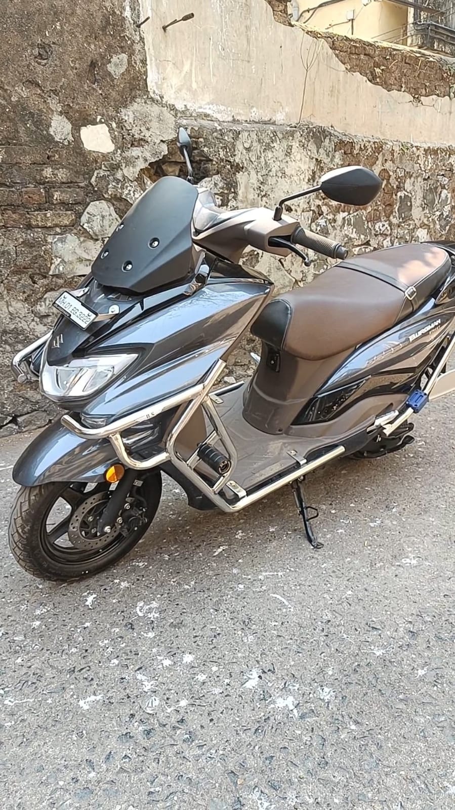 BURGMAN COMBO SET OF 3 GUARD SET,MATTING,BACKREST - Bs Auto Accessories
