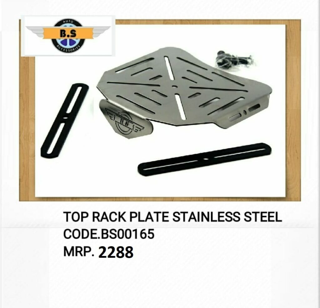 Buy Honda Hness Universal Top Rack Plate At Best Prices