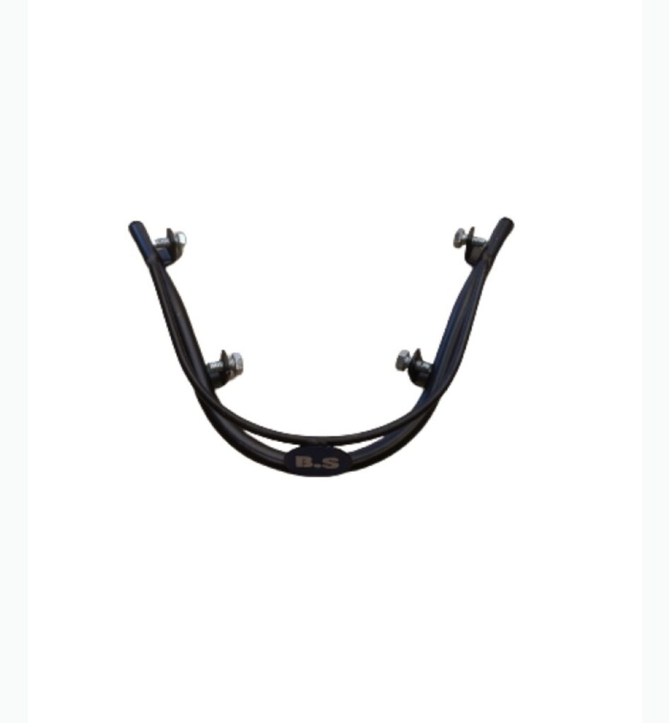 BURGMAN FRONT MUDGUARD BUMPER BLACK (STAINLESS STEEL RUSTFREE PRODUCT ...