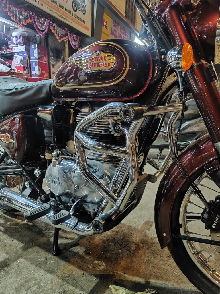 Royal Enfield Bullet Crash Guard – Rust-Free Stainless Steel